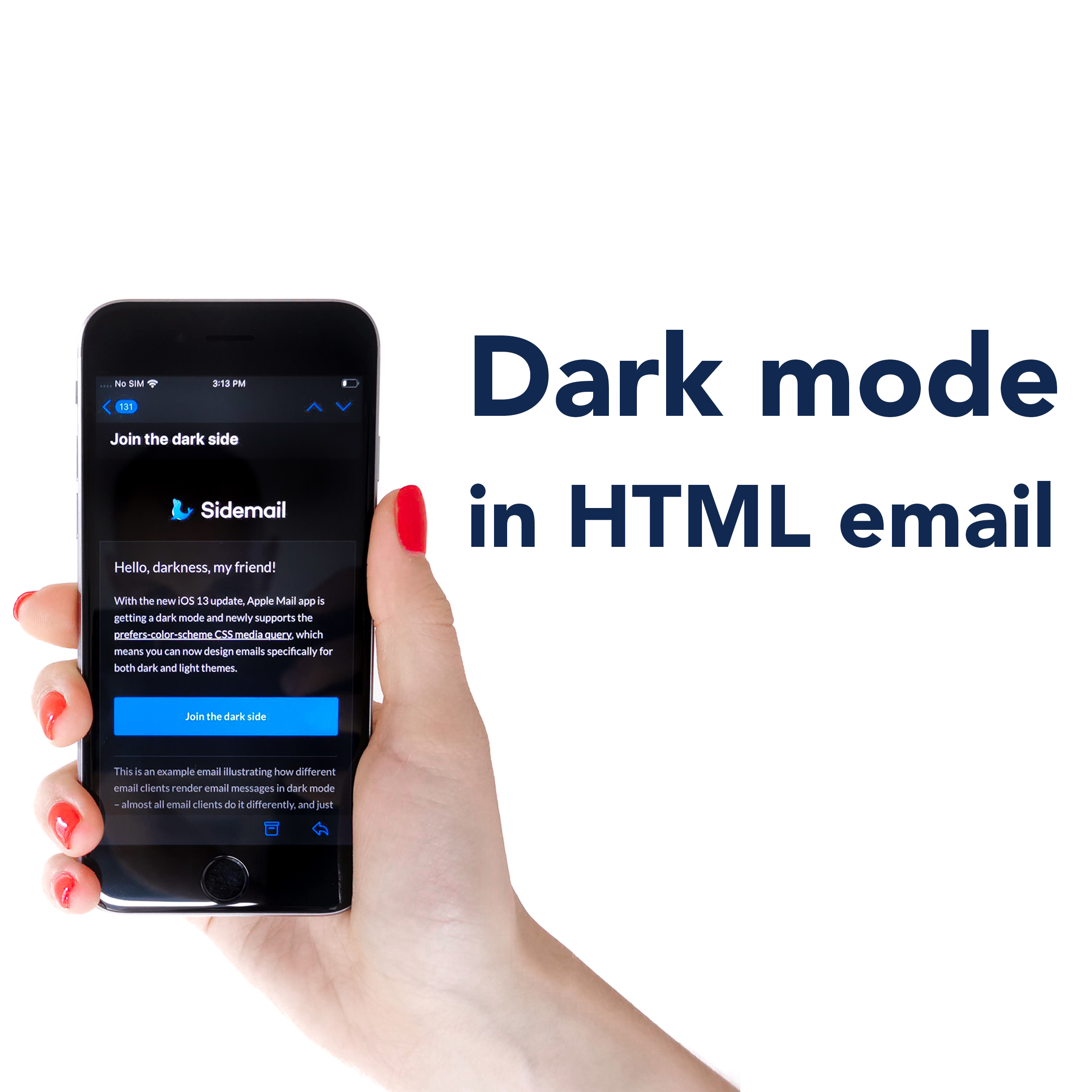 How to make dark mode HTML email: everything you need to know.